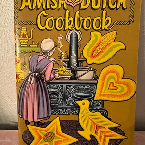 Vintage Amish Dutch Cookbook Recipes - Etsy