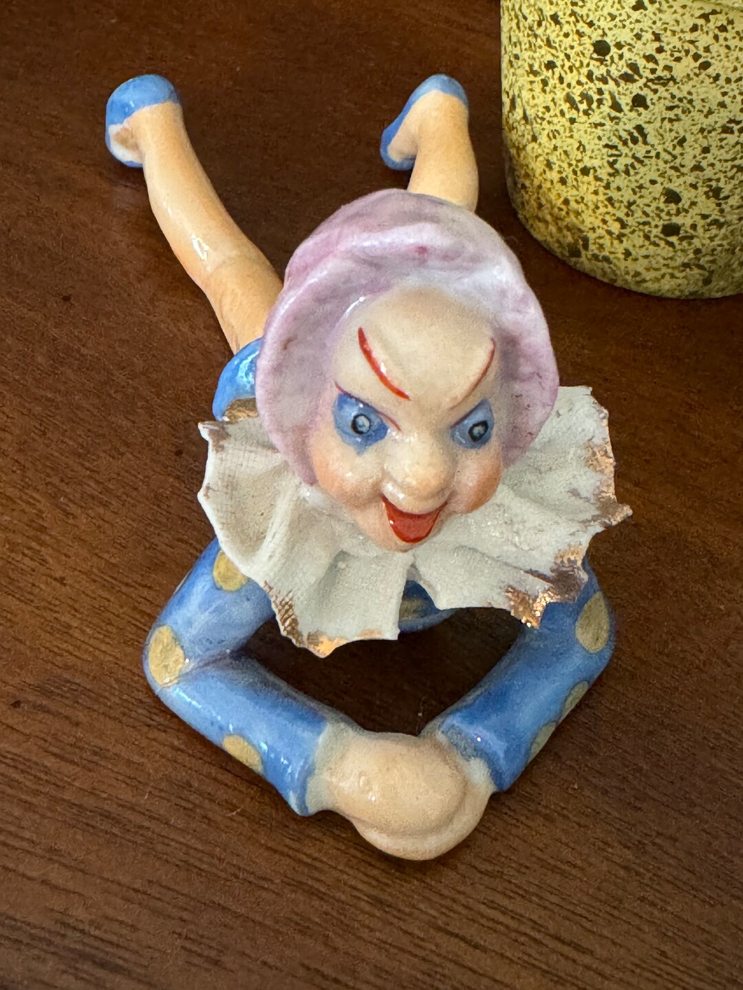 Vintage Pixie Elf Clown Japan Figurine - Etsy