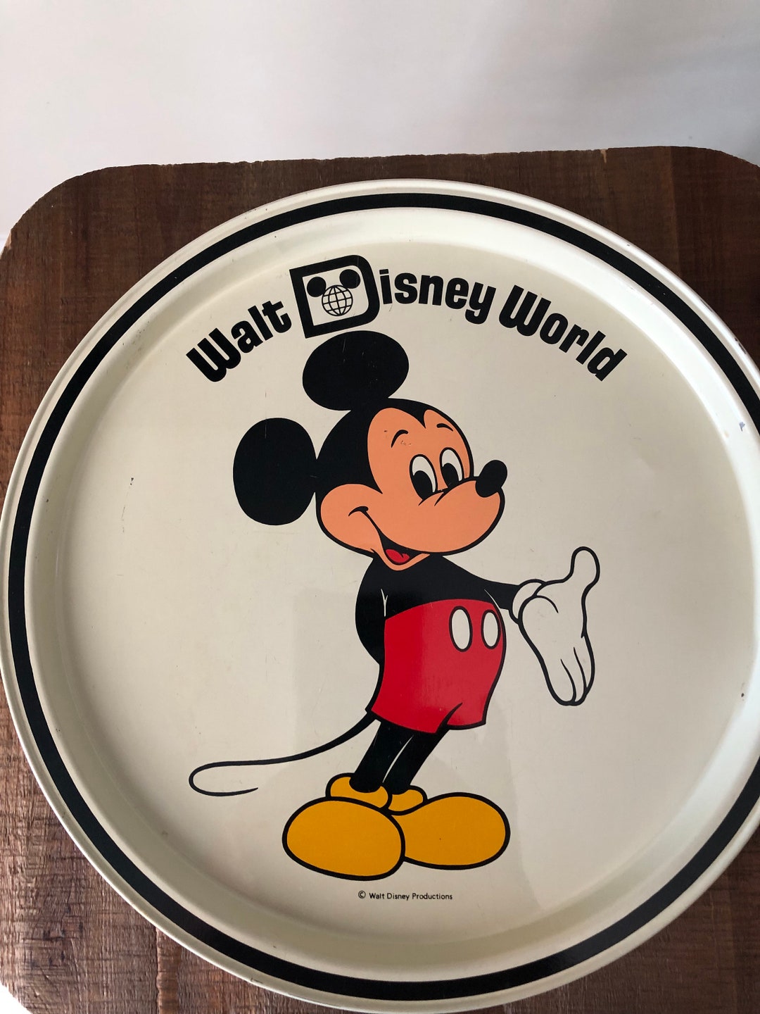 Vintage Mickey Mouse Serving Tray - Etsy