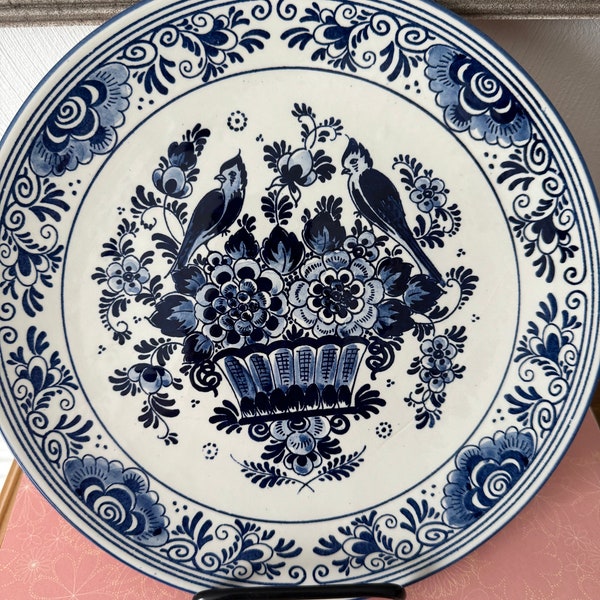 Vintage Delft Plate - Etsy