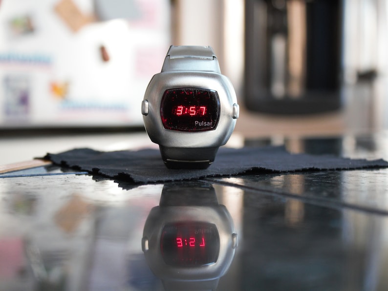 Pulsar P3 Time Computer Stainless Steel 1973 Vintage - Etsy