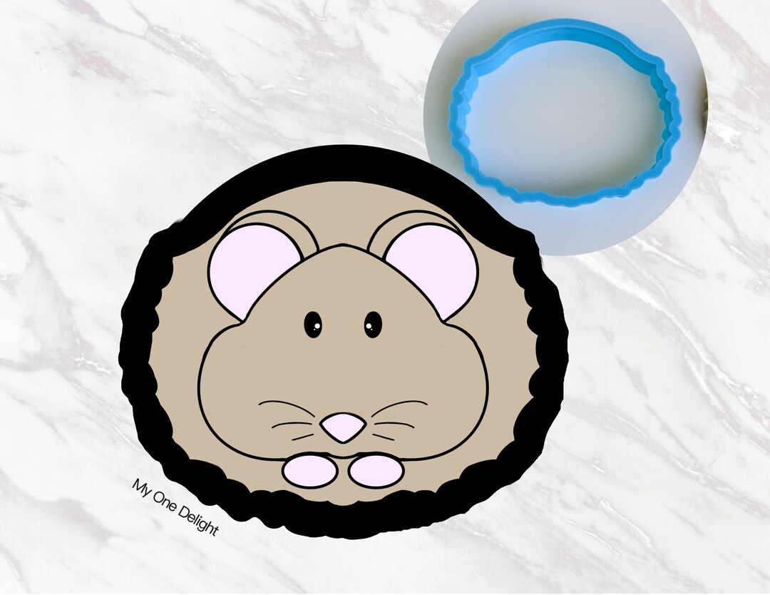 Hamster gerbil, Guinea Pig Cookie Cutter fondant, Clay - Etsy