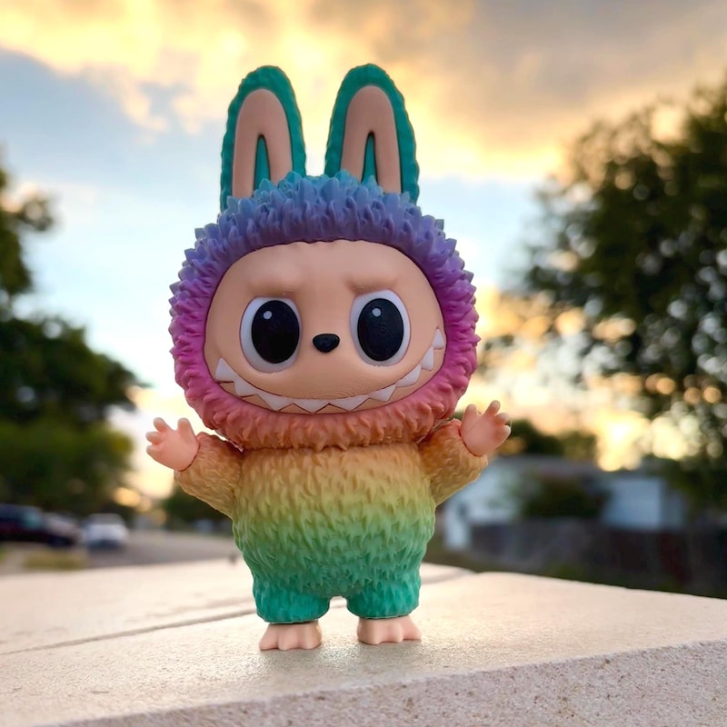 Labubu Rainbow Eyes - Etsy