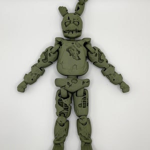 SPRINGTRAP W/knife Inculded William Afton Purple Guy Five Nights at ...