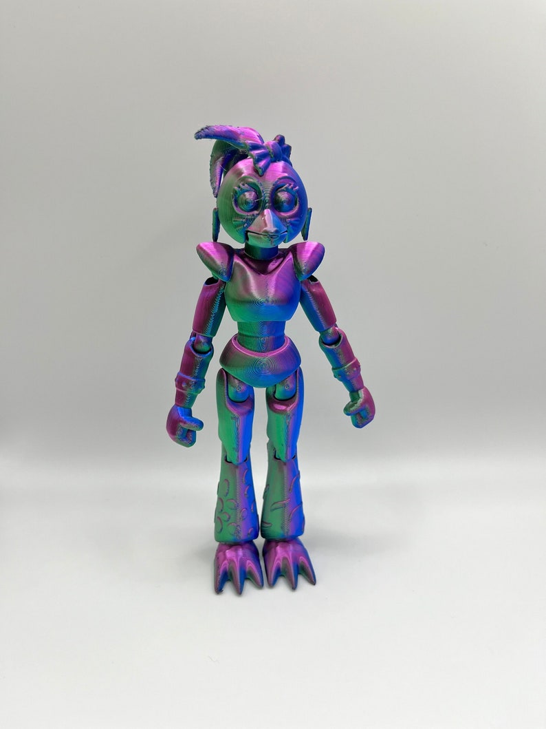 Glamrock Chica - Five Nights at Freddy's Semi-flexi Sensory/fidget Toy ...