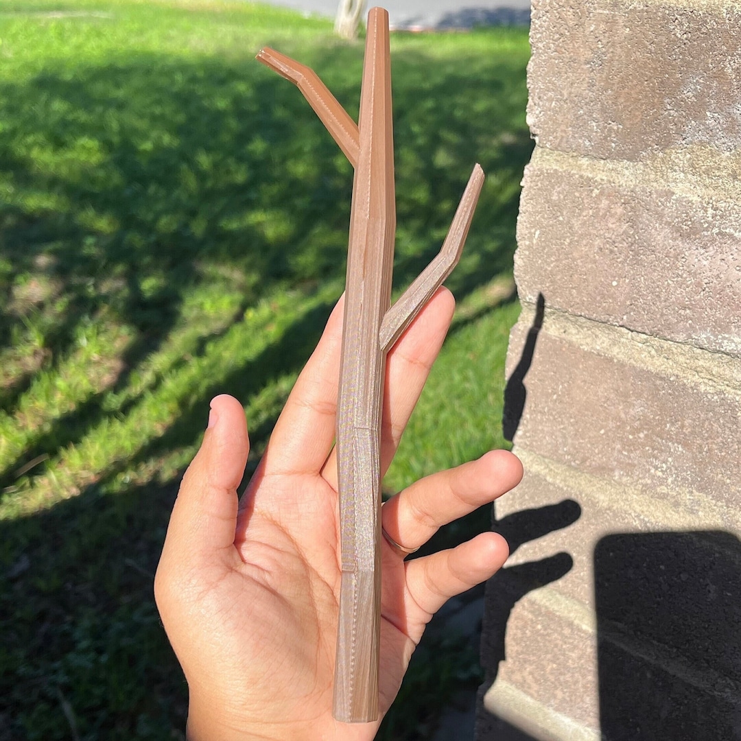 Mod Stick 21cm/210mm - Gorilla Tag Brown or Rainbow Option- 3D Printed ...