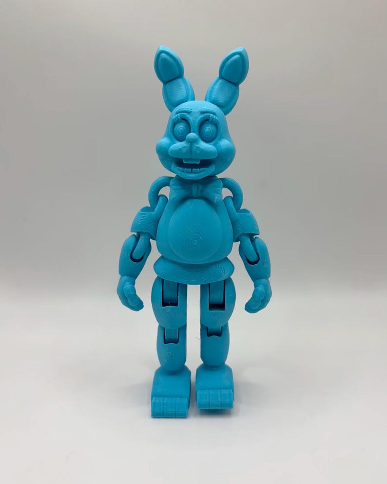 Toy Bonnie Five Nights at Freddy's 2 Movie FNAF 2 Flexi Model - Full ...