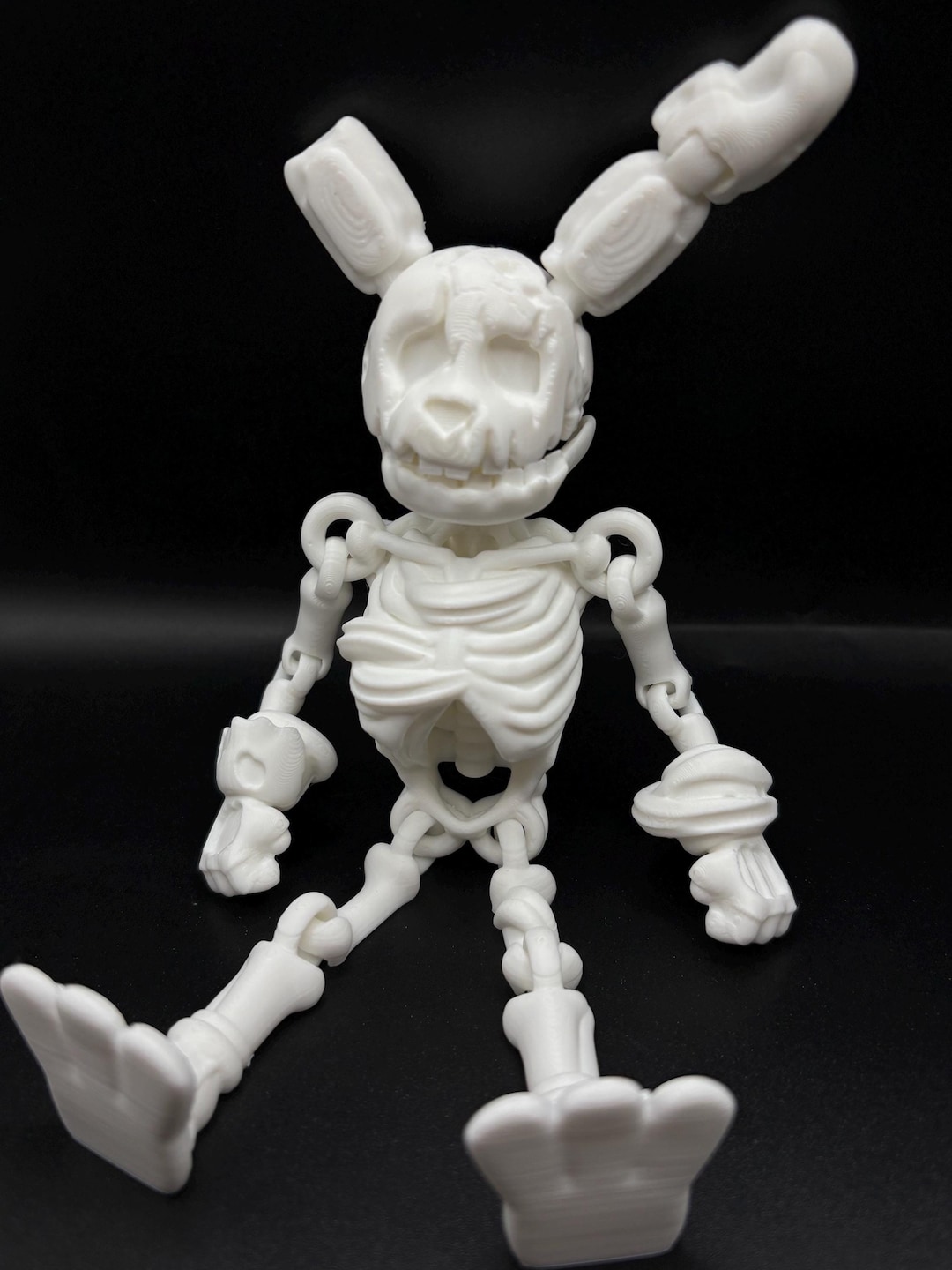 SPRINGTRAP Skeleton - Adjustable Mouth William Afton Purple Guy Five ...