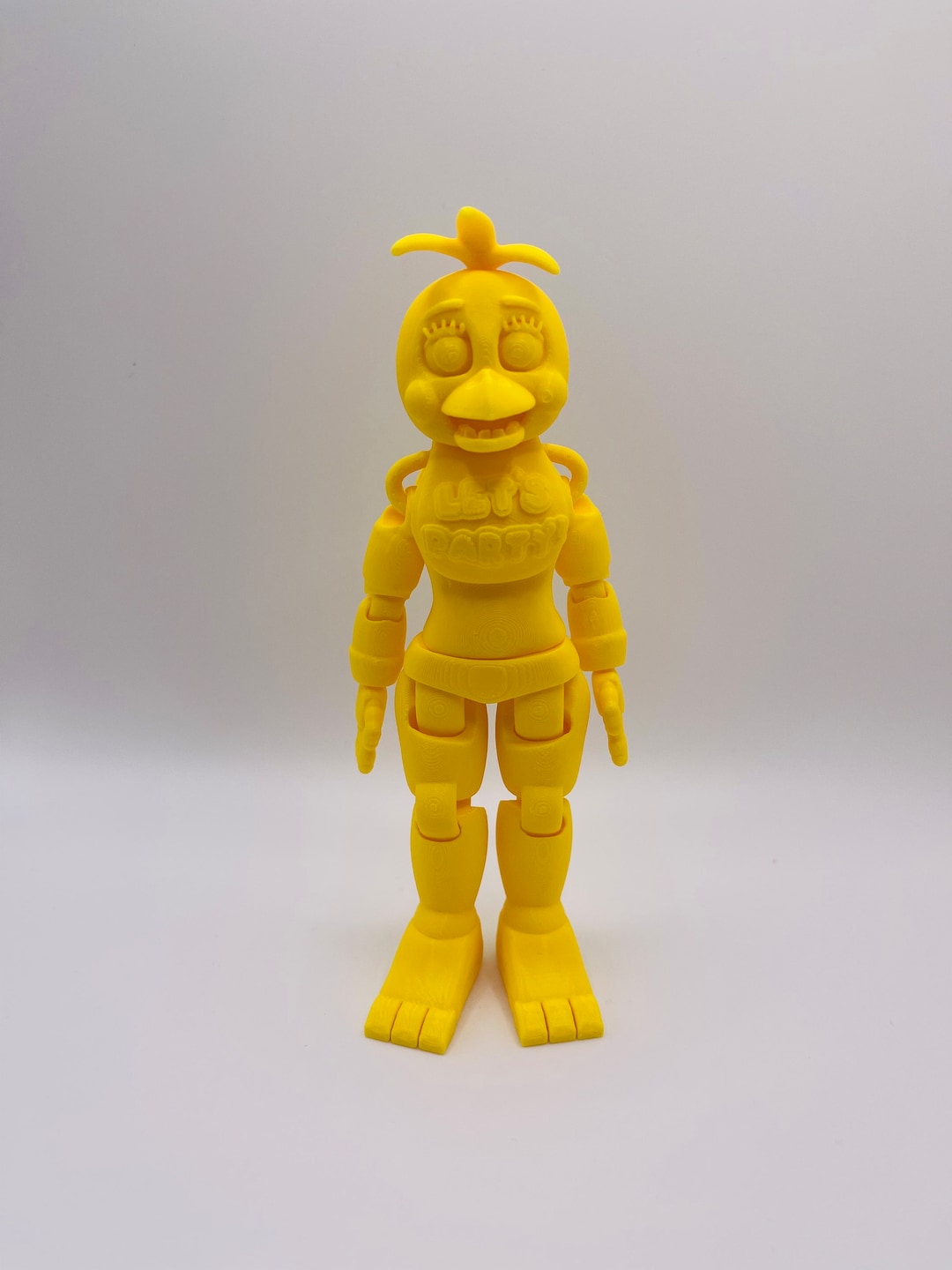 Toy Chica With or Without Beak From FNAF 2 - Five Nights at Freddy's Flexi Sensory/fidget Full ...