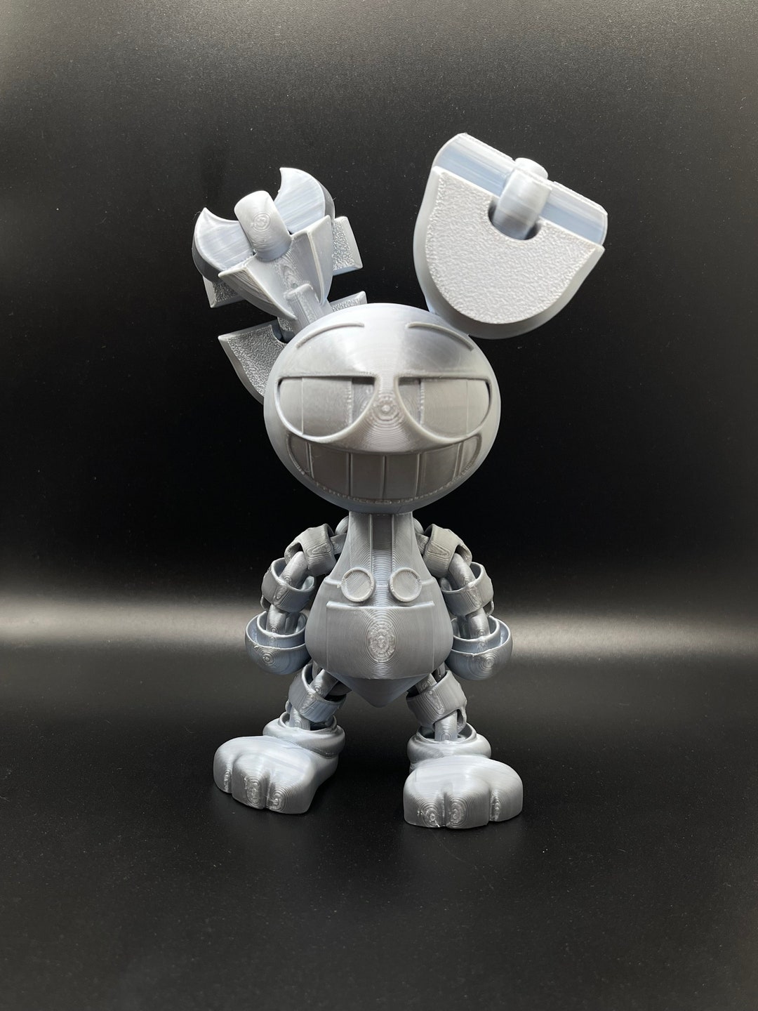 Jax Bunny W/huge Ears - the Amazing Digital Circus 8.5” - 3D Printed ...