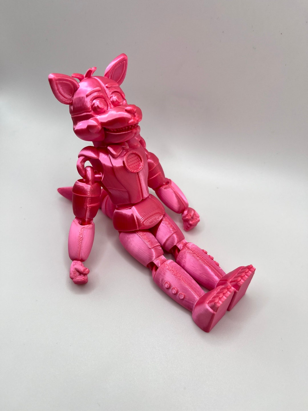 Funtime Foxy - Mangle Sister Location - Adjustable Mouth W/tail - Five ...