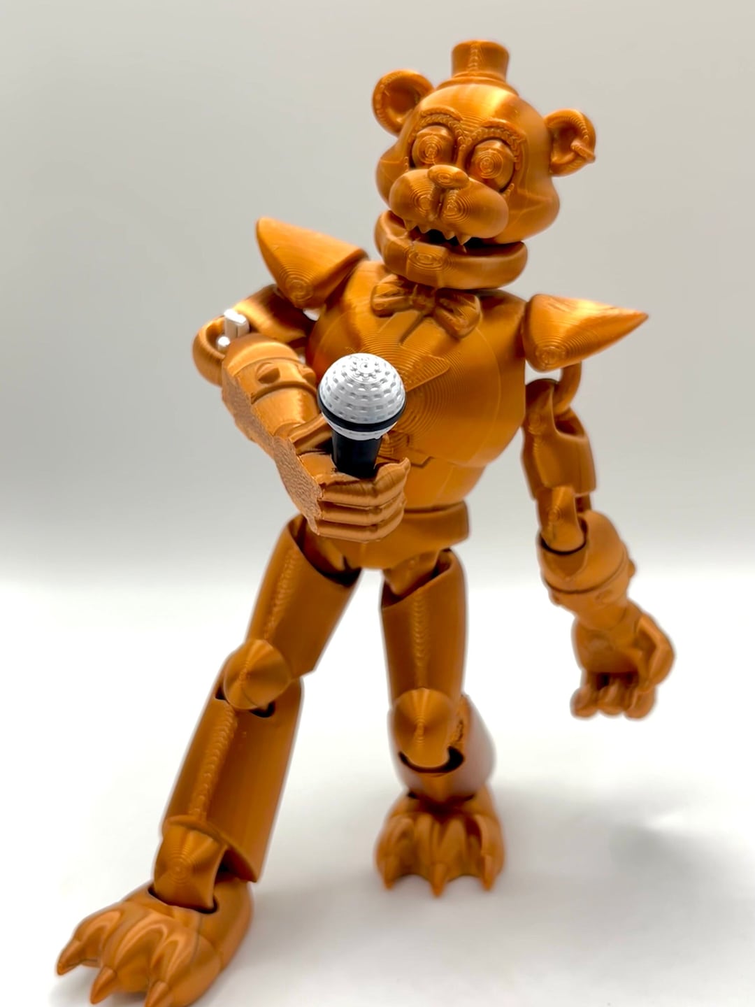 Glamrock Freddy W/microphone Adjustable Mouth - Five Nights at Freddy's ...