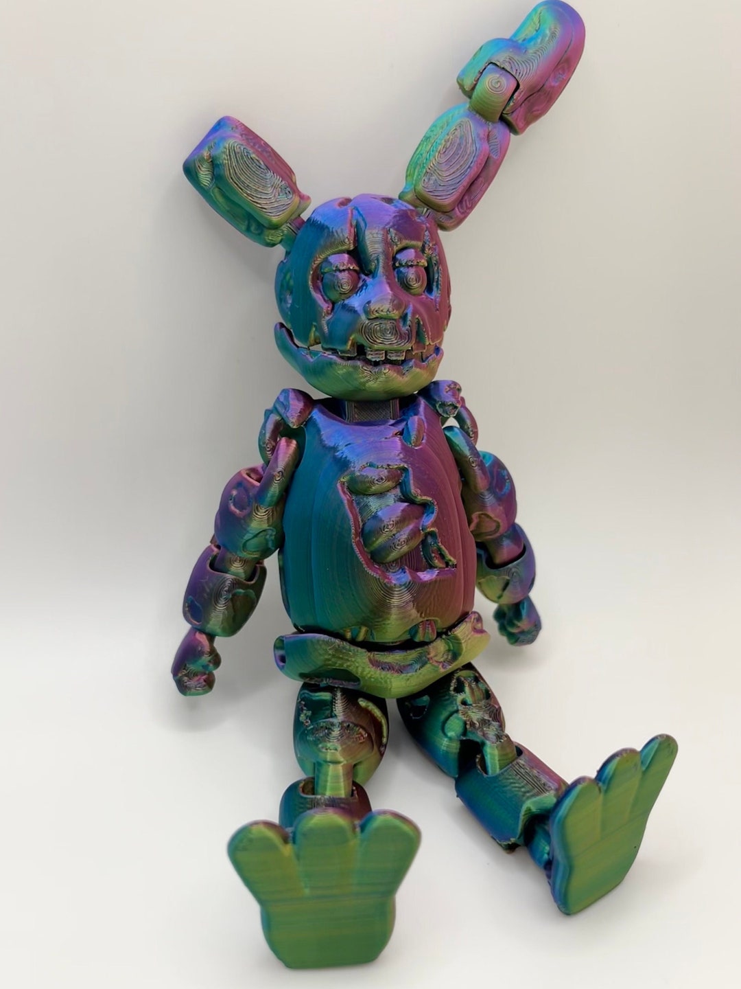 SPRINGTRAP Adjustable Mouth William Afton Purple Guy Five Nights at ...