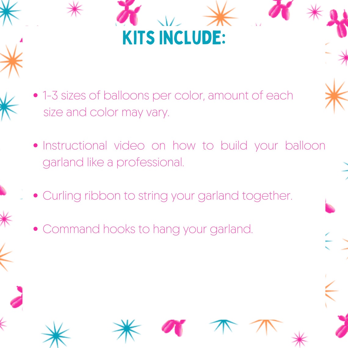 Rainbow Balloons. Kids Birthday Party Supplies Baby Shower. Balloons ...