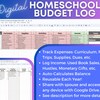 Digital Homeschool Instruction Log - Record Hours and Lessons Completed ...