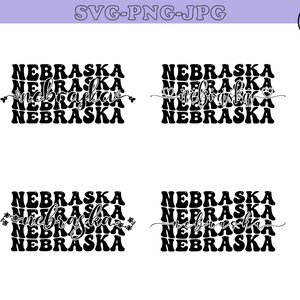 Nebraska Svg Png Nebraska Tshirt Svg Nebraska Png Nebraska Cutfile ...