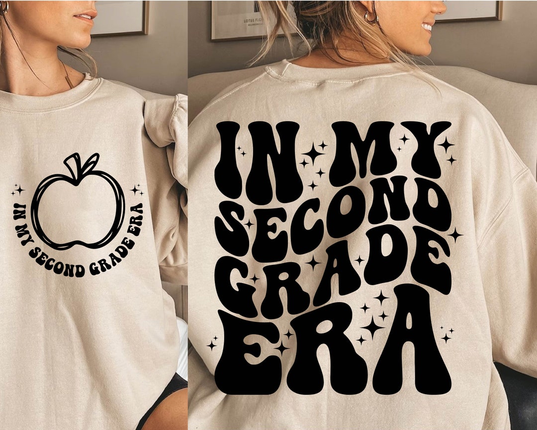 Second Grade Era Svg, in My Second Grade Era Svg, Second Svg,second ...