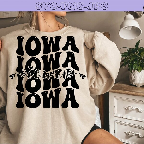 Iowa Svg - Etsy