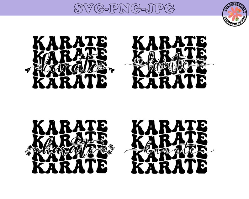 Karate Svg Png Karate Tshirt Svg Karate Png Karate Cutfile Karate ...