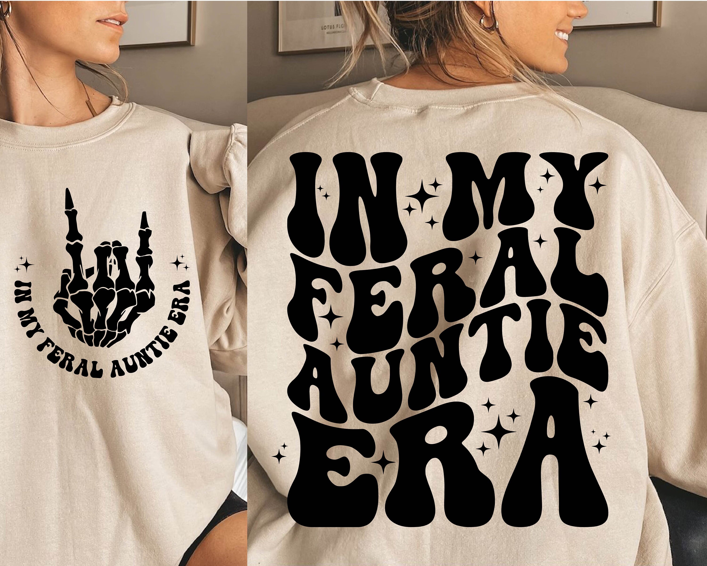 Feral Era Svg, in My Feral Auntie Era Svg, Feral Svg,feral Shrit Svg ...