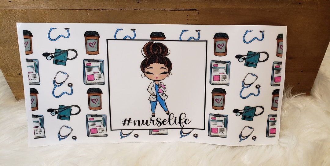 Cute Stickers Pack Sheet Mockup Nurse Life Stickers Gift - Etsy
