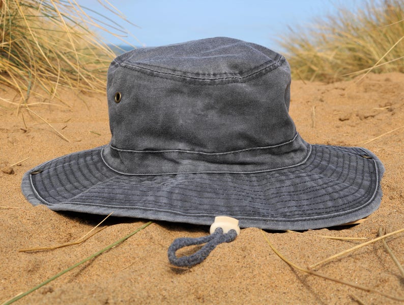 Cotton Boonie Hat: Vintage Style Sun Protection - Etsy
