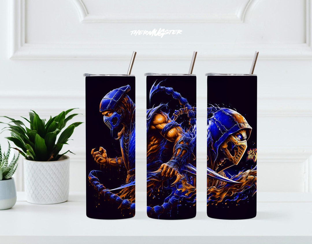 Skinny Anime Art Scorpion MK/ Videogame / Sublimation Designs - Etsy
