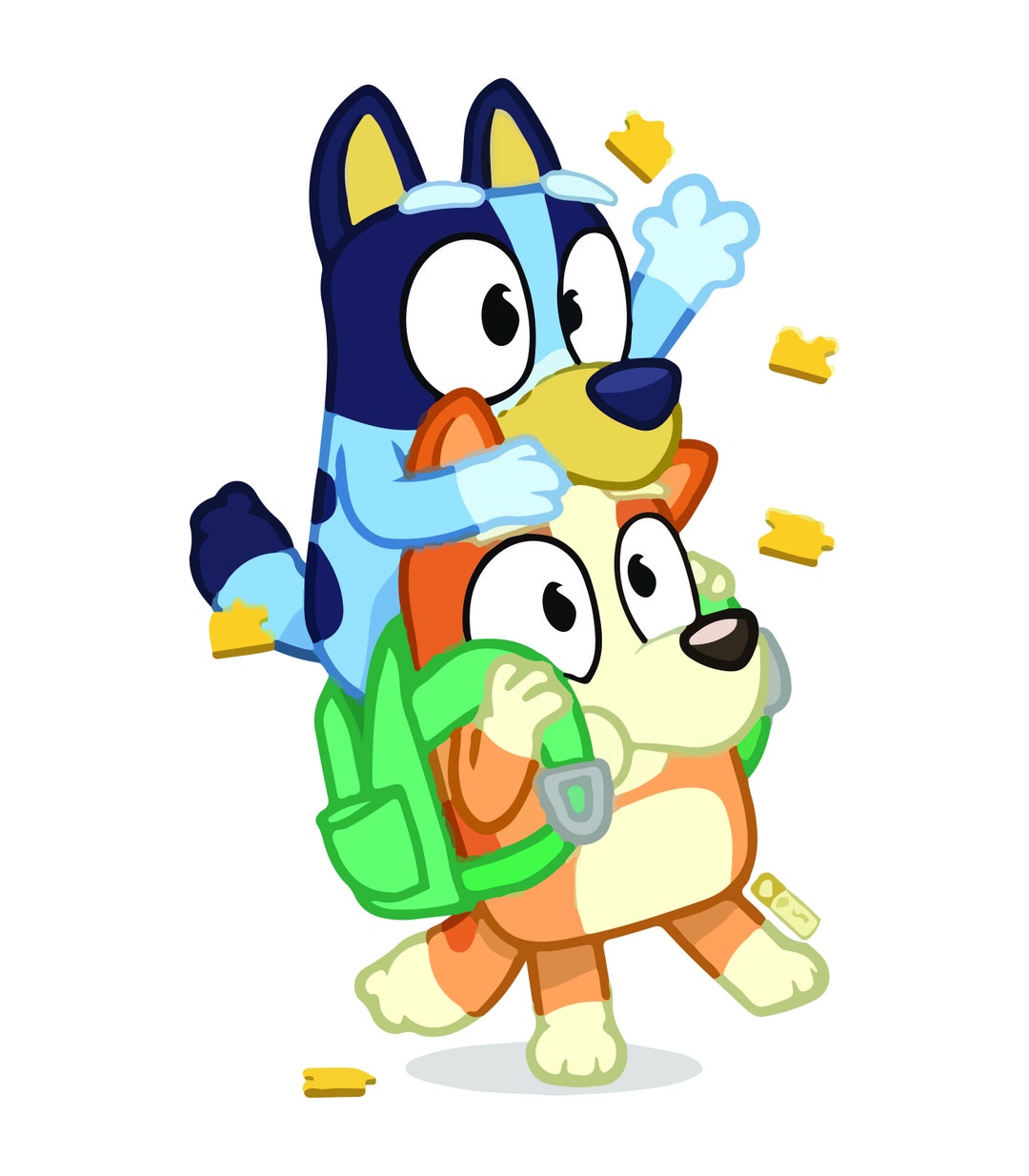 Bluey Friends PNG Bluey Png Bluey Bingo Pngbluey and Bingo - Etsy