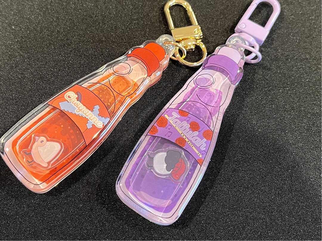 QSMP Chayanne and Tallulah Ramune Shaker Keychains - Etsy