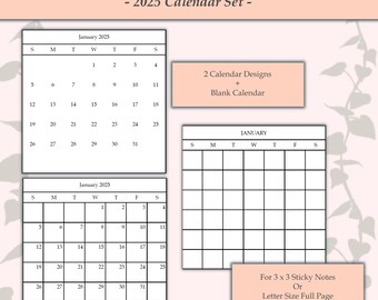 Notetakers Set | Printable 3 X 3 Sticky Note Templates - Etsy