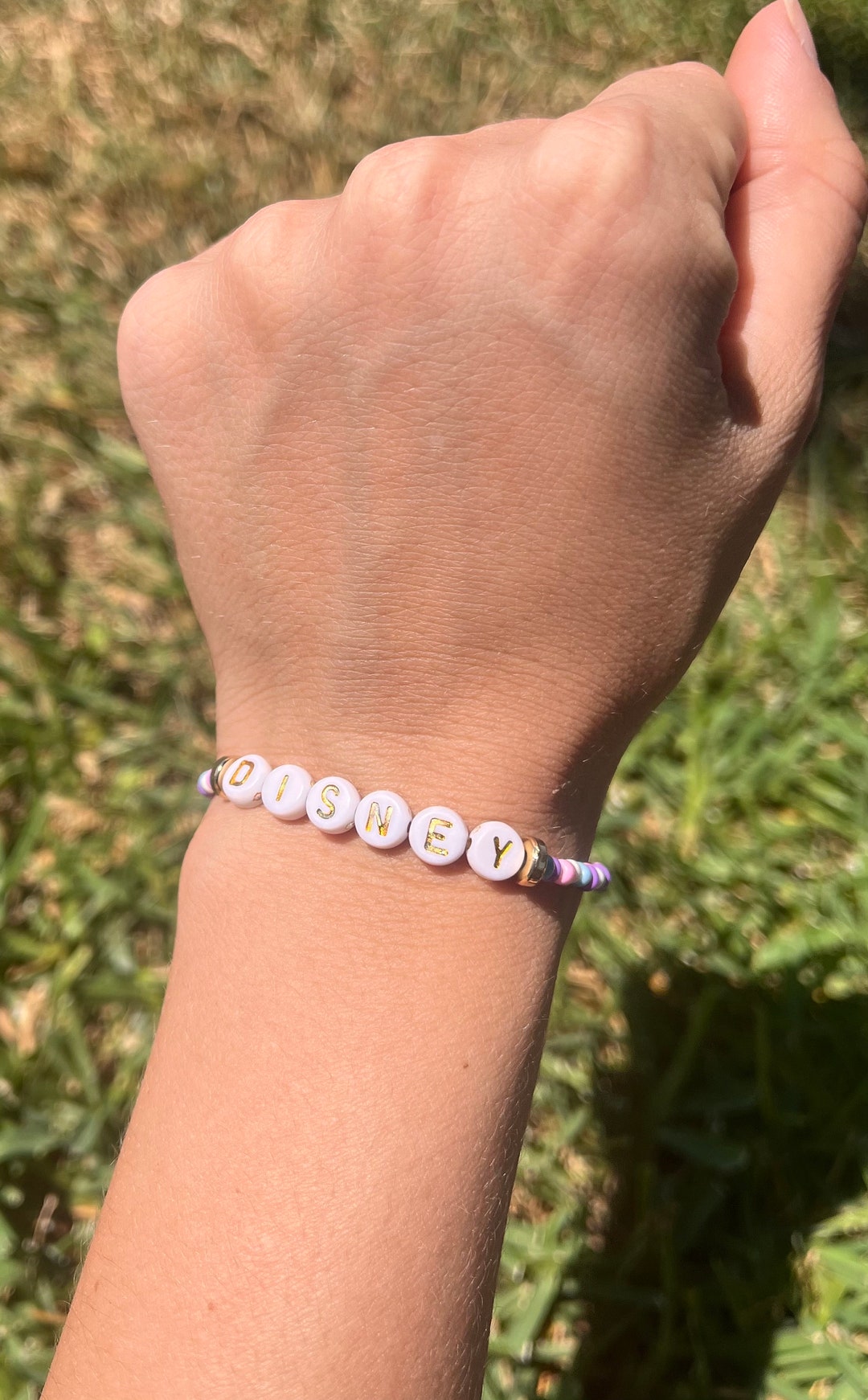 Enchanting Disney Beaded Bracelet Perfect Gift for Disney Lovers - Etsy