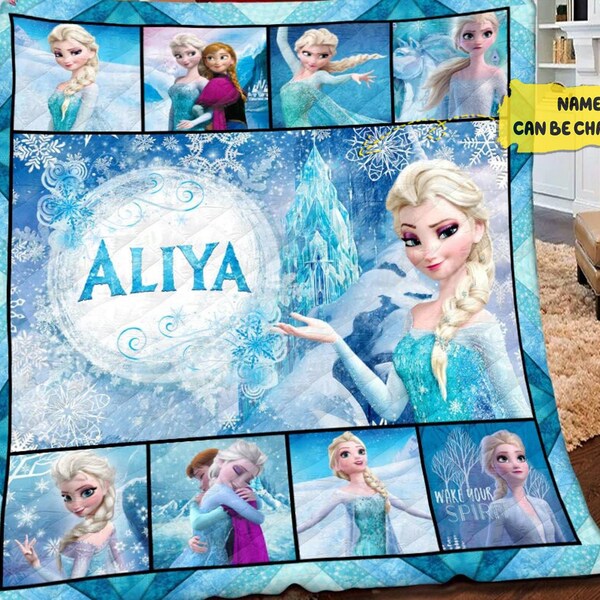 Frozen Elsa Blanket - Etsy