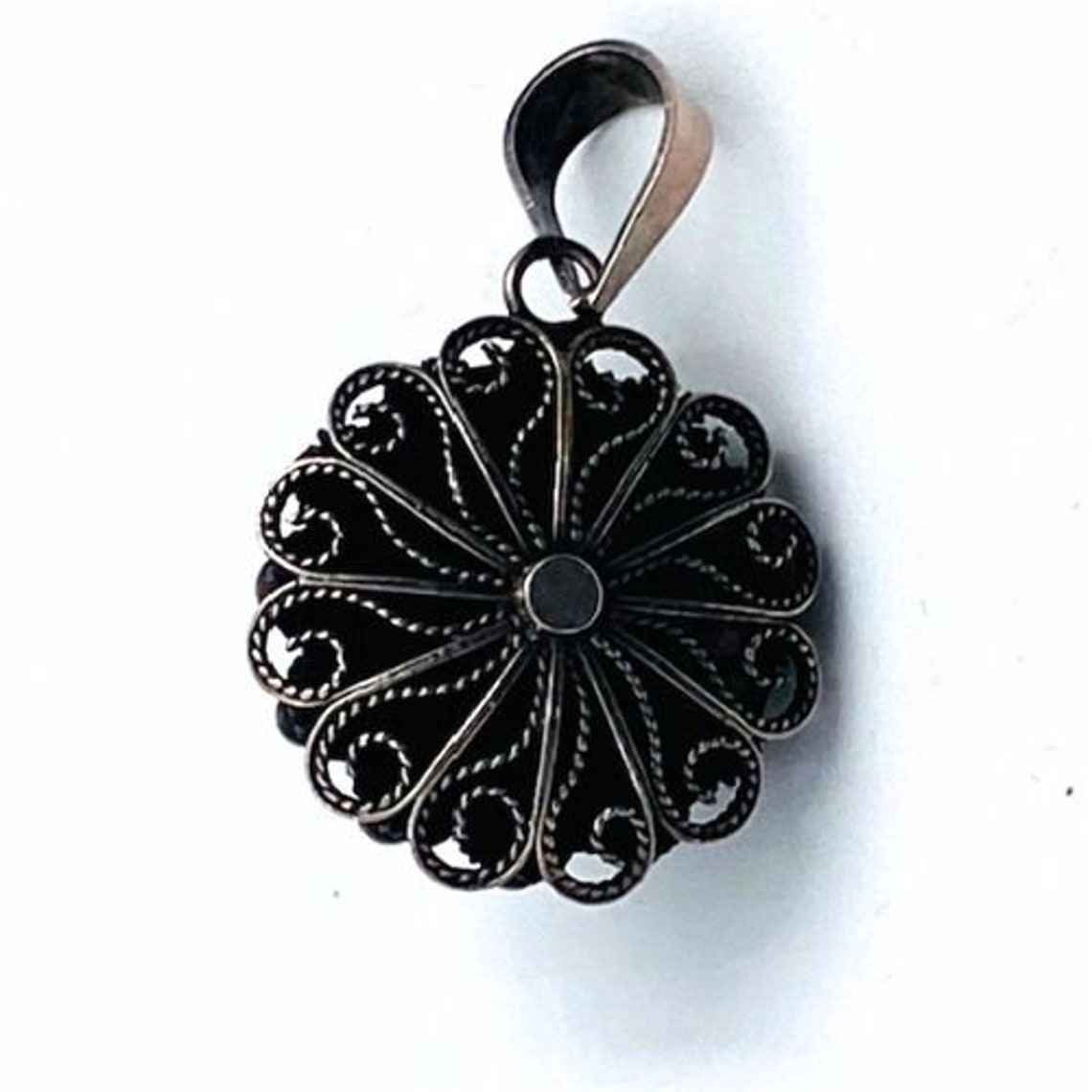 Vintage Large Round Silver 12 Silver Balls Intricate Filigree - Etsy