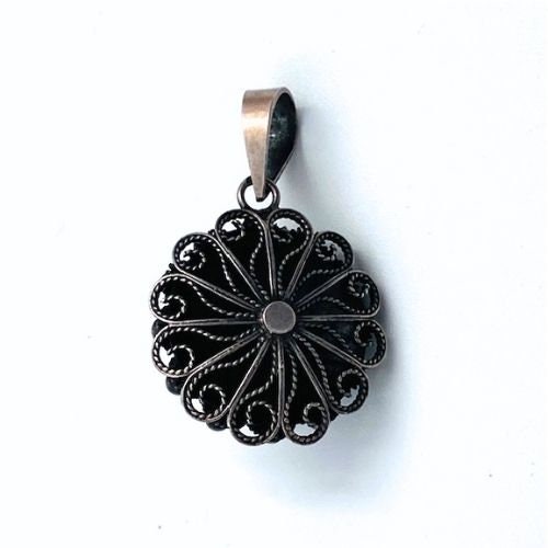Vintage Large Round Silver 12 Silver Balls Intricate Filigree - Etsy