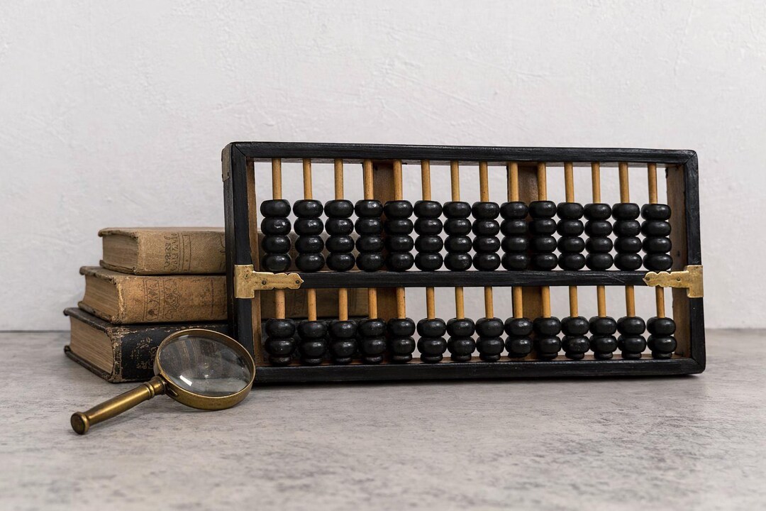 Vintage Wooden Abacus – Traditional Chinese Counting Frame Decor |photo ...