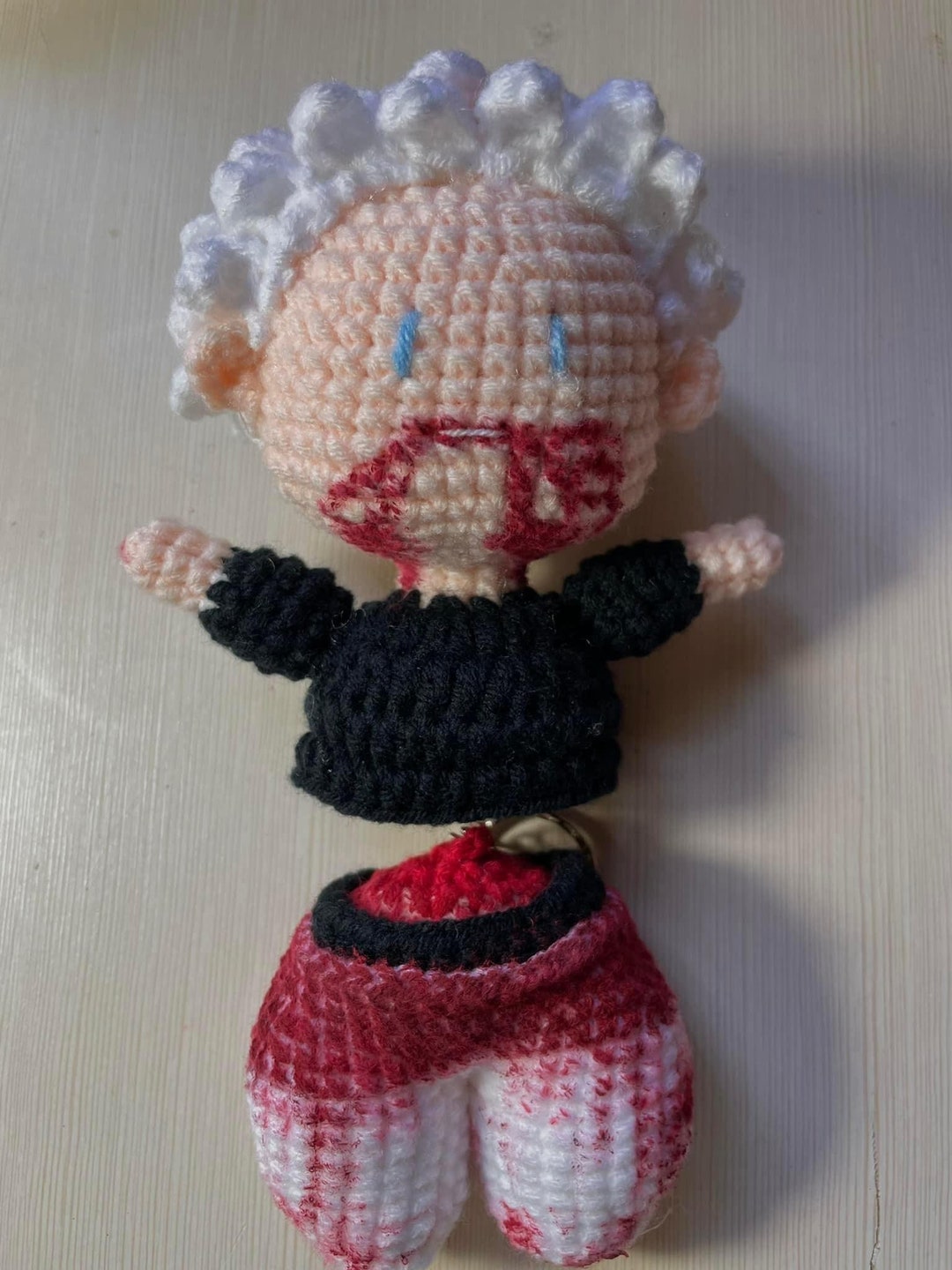 Gojo Satoru Crochet, Handmade Jujutsu Kaisen, Amigurumi Jujutsu Kaisen ...