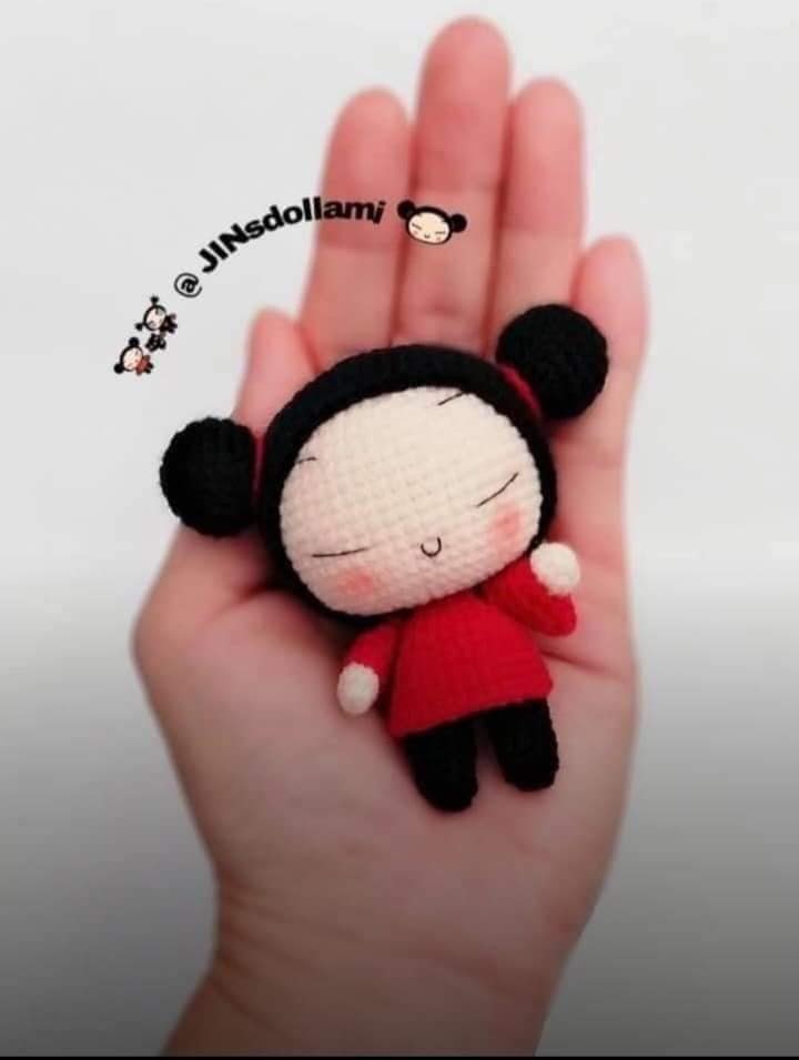 Crochet Pucca And Garu Amigurumi Mini Pucca Amigurumi Garu Etsy 6444