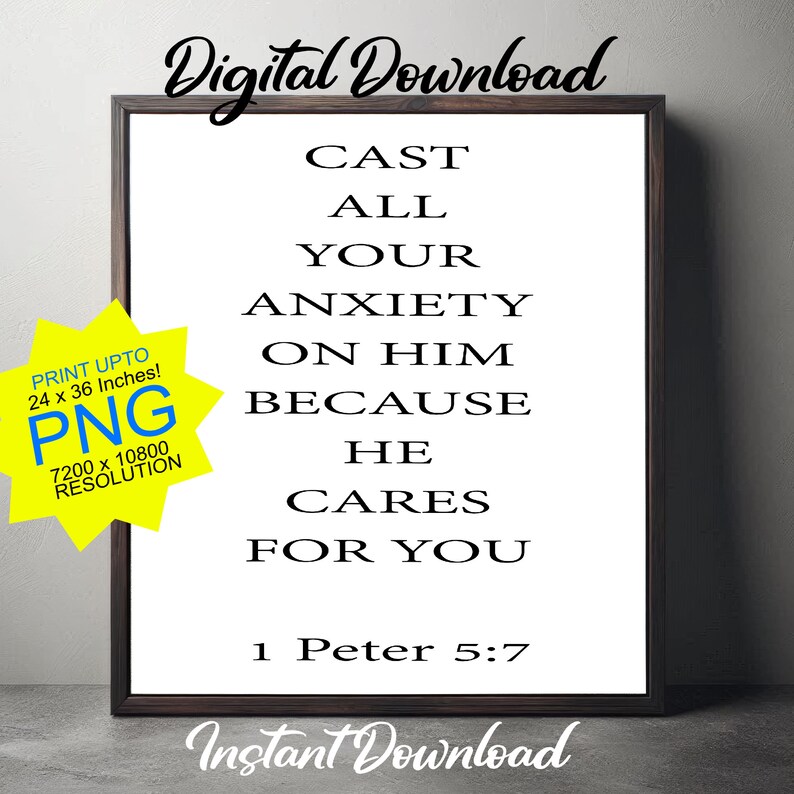 Motivational Bible Quotes, Living Room Wall Art, Motivational Wall Art ...