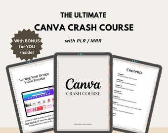 Canva Course | How to Use Canva Guide | Learn Canva | Master Resell Rights (MRR)| Private Label ...
