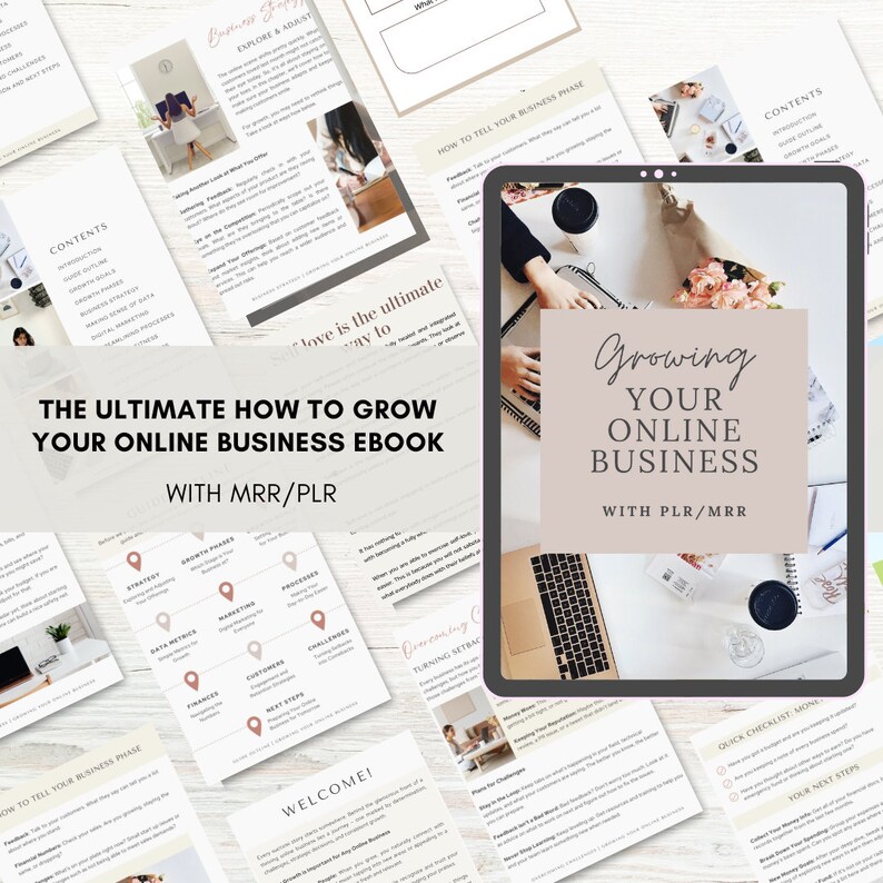 Done for You: How to Grow Your Online Business Ebook L Master Resell Rights Ebook L Ebook ...