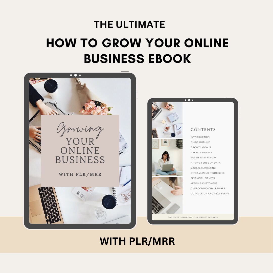 Done for You: How to Grow Your Online Business Ebook L Master Resell ...