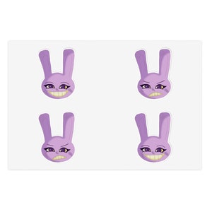 The Amazing Digital Circus Jax Emote Sticker Sheets - Etsy