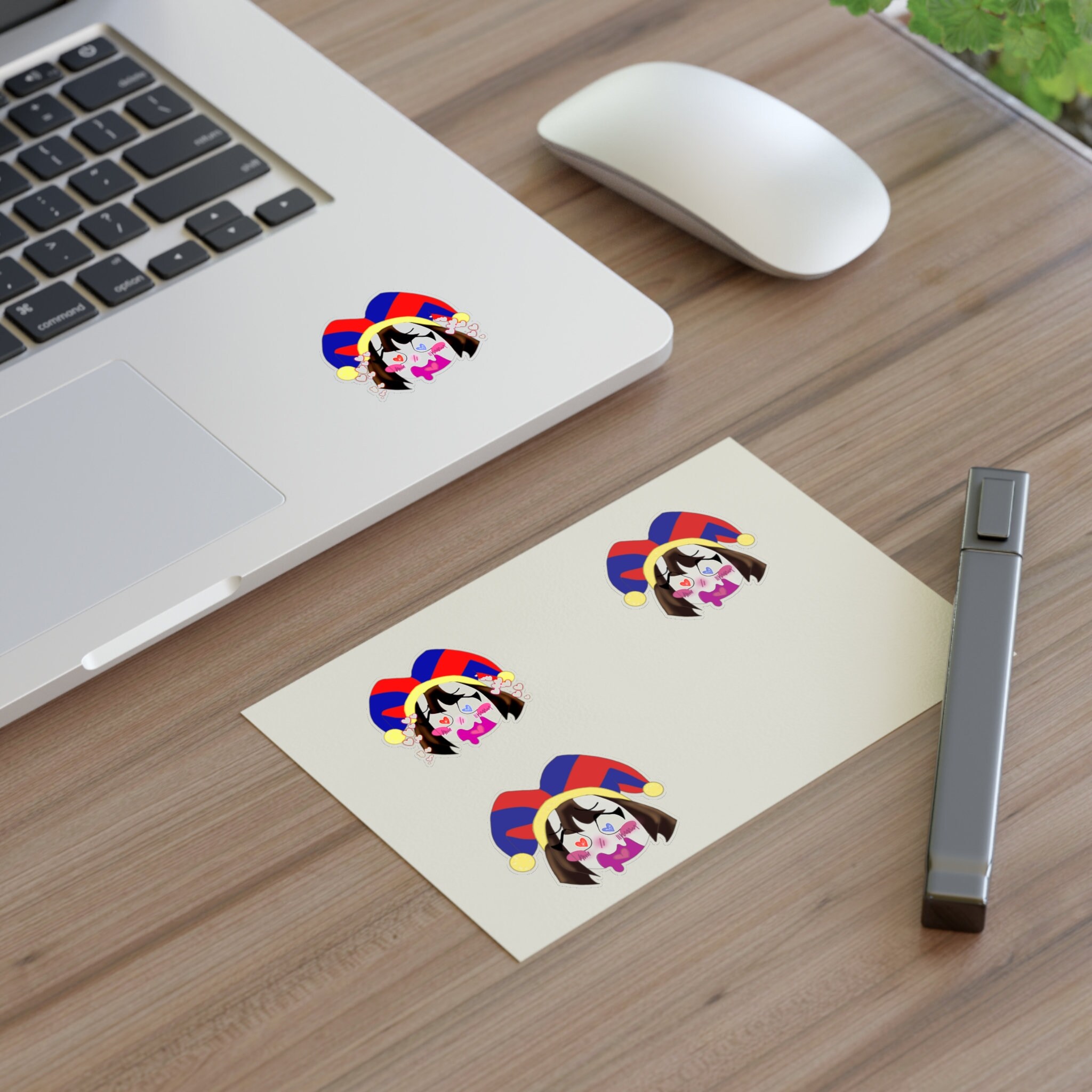 Digital Circus Cursed Emoji Pomni Sticker Sheets - Etsy