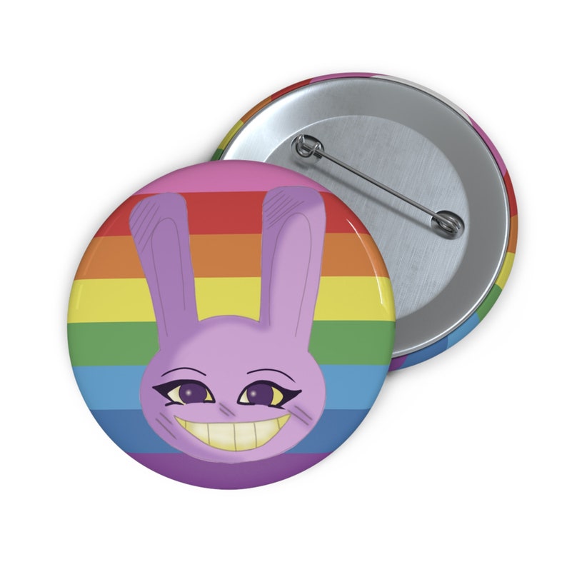 The Amazing Digital Circus Jax Custom Pin Buttons - Etsy