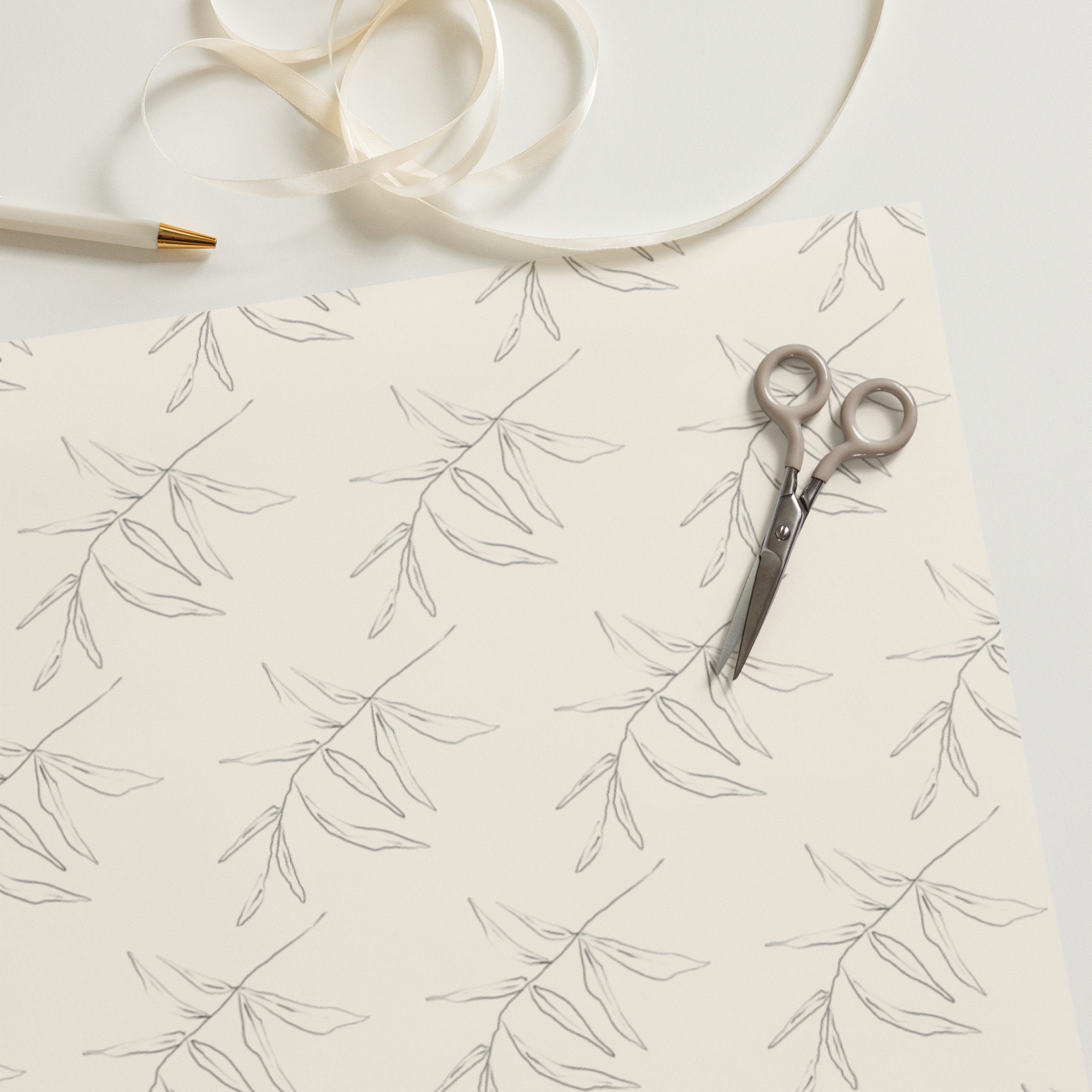 Pretty Holiday Wrapping Paper, Christmas, Birthday, Anniversary Gift ...