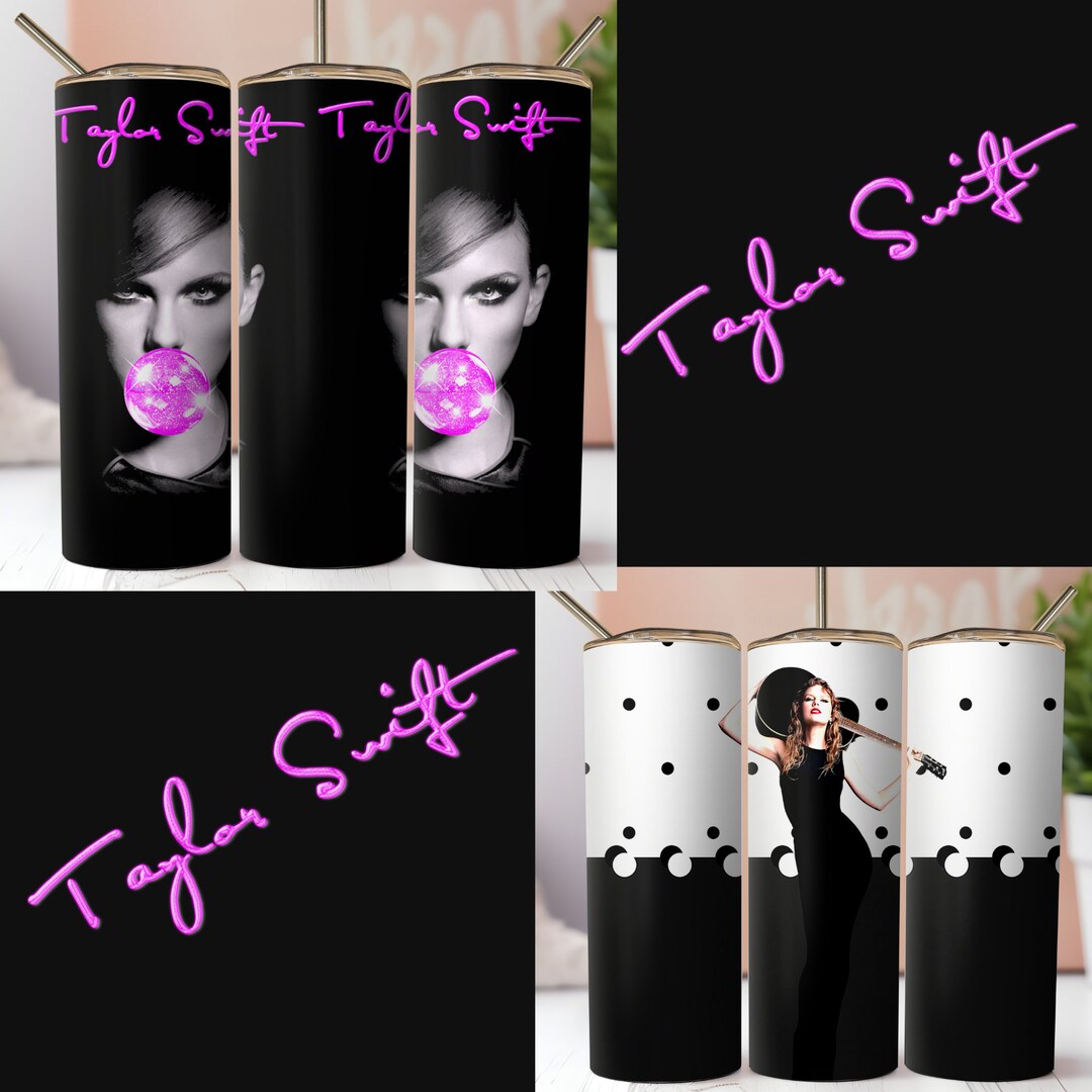 Taylor Swift Singer Sublimation Tumbler Wrap. 2 Digital Downloads ...