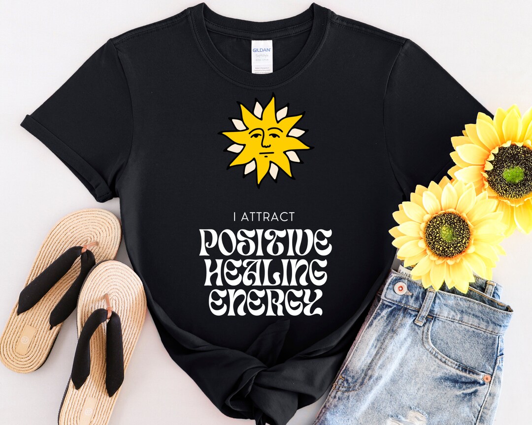 Empowering Uplift: I Attack Positive Energy Unisex Soft-style T-shirts ...