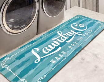 DRAW Soft Woven Rugs 24x56 Laundry Room Rug Funny Non Skid - Etsy