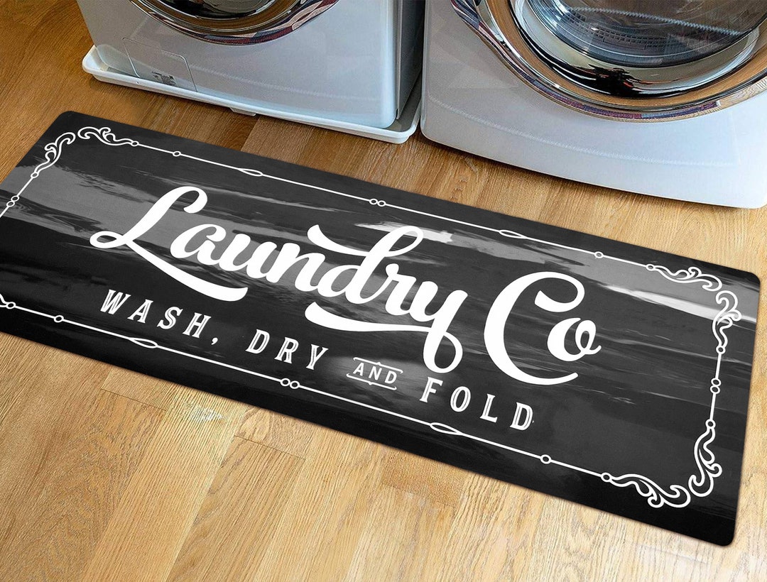 Laundry Room Rug Runner 20x60 Non Slip Waterproof - Etsy