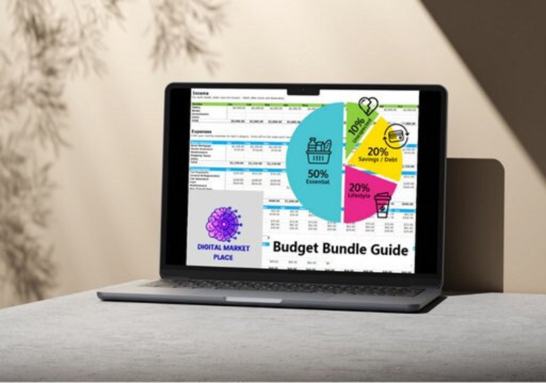 Budget Spreadsheets, Editable Budget Planner, PDF Budget Bundle Guide ...